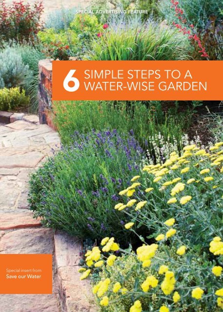 Simple StepS To A WAter-WiSe GArden - Save Our Water