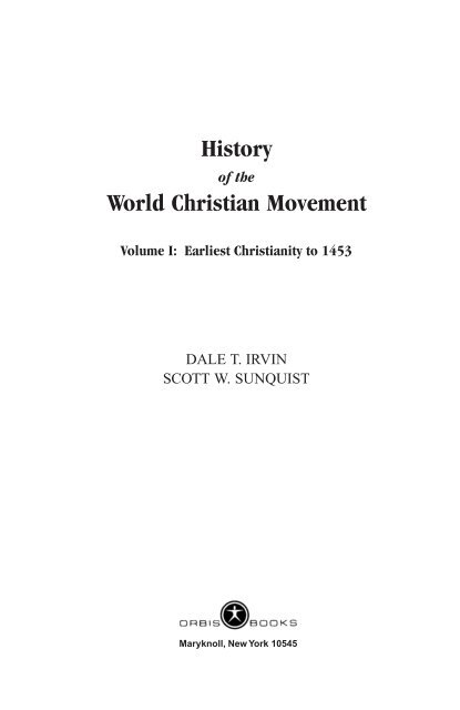 History World Christian Movement