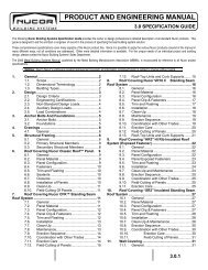 PVDF Color Chart - Nucor Building Systems