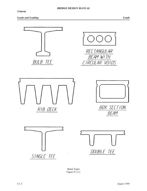 Criteria BRIDGE DESIGN MA
