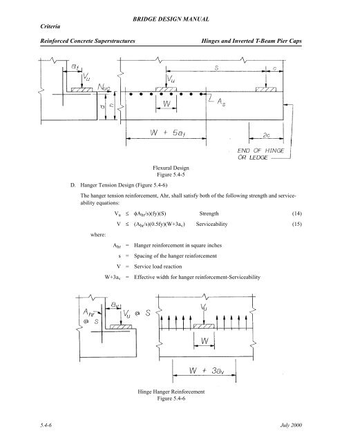 Criteria BRIDGE DESIGN MA