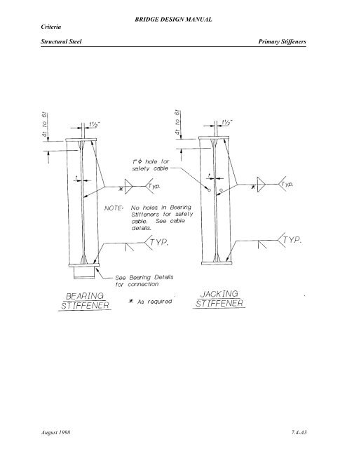 BRIDGE DESIGN MANUAL Crit