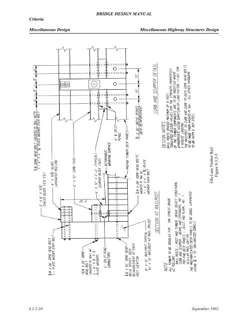 Criteria BRIDGE DESIGN MA