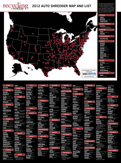 ecycling today® alaSka a