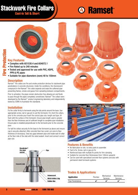 Stackwork Fire Collars