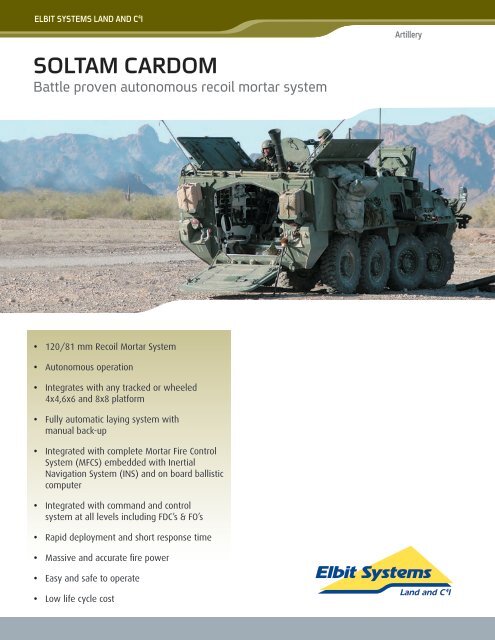SOLTAM CARDOM - Elbit Systems Ltd
