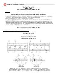 BXUV.L567 - Fire Resistance Ratings - ANSI/UL 263 - ECTEK ...
