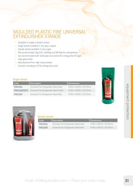 equipment protection 30