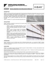 FIREX BOARD - Manitoba Green Building Products Directory