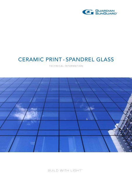 ceramic print - spandrel glass - SunGuard - Advanced Architectural ...