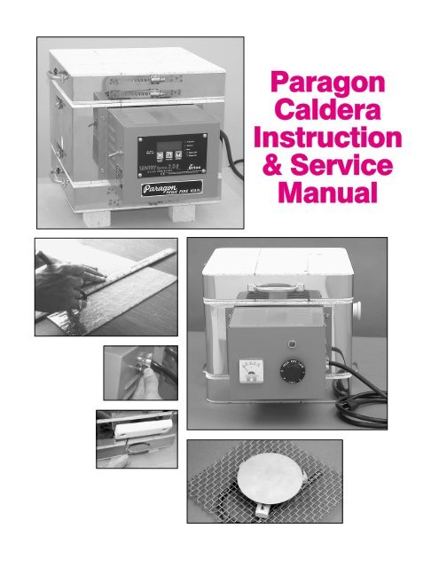 Paragon Caldera Instruction & Service Manual - Paragon Kilns