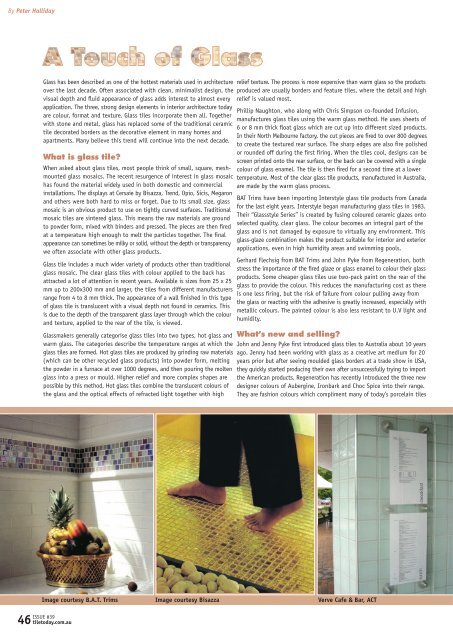 What Is glass tile? - Infotile