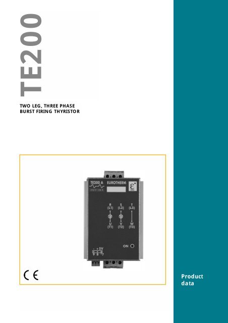 TE200 Two leg, three phase burst firing thyristor