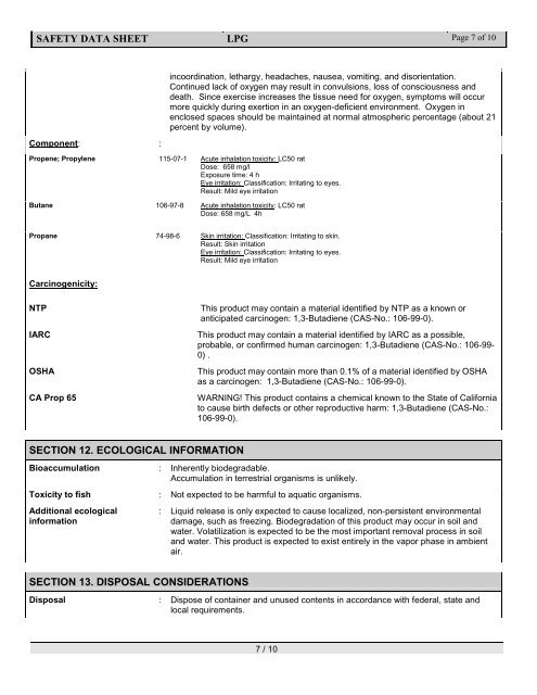 SAFETY DATA SHEET