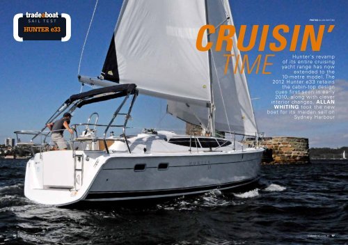 hunter e33 - Hunter Marine