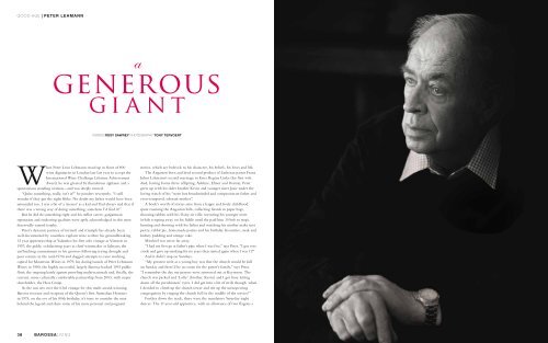 Generous Giant - Peter Lehmann Wines