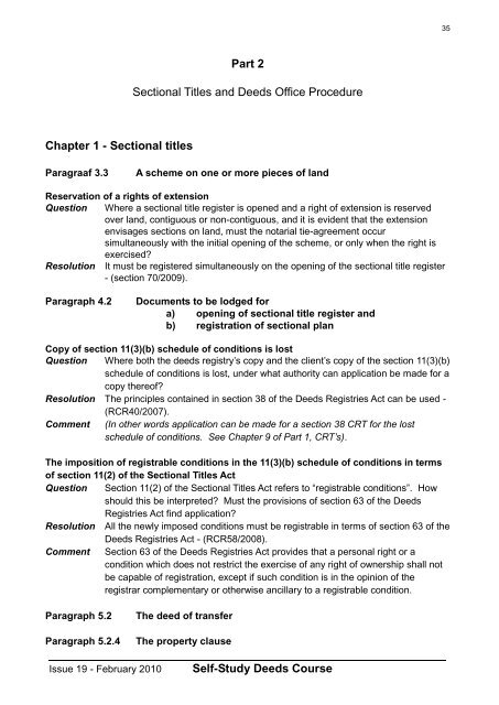 Resolution Yes, deeds reg