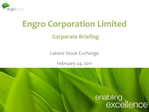 Engro Corporation Limited