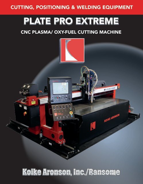 plate pro extreme cnc plasma - Koike