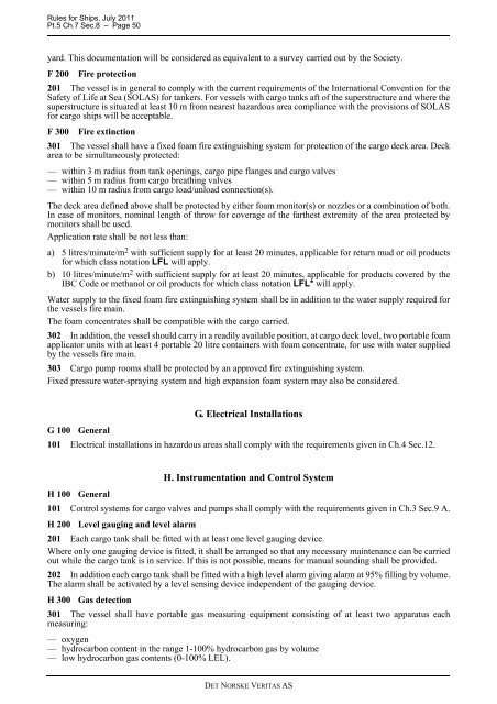 Rules for Ship