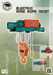 Demag DR rope hoist - Demag Cranes & Components