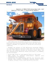 Mining dump truck BELAZ-75601