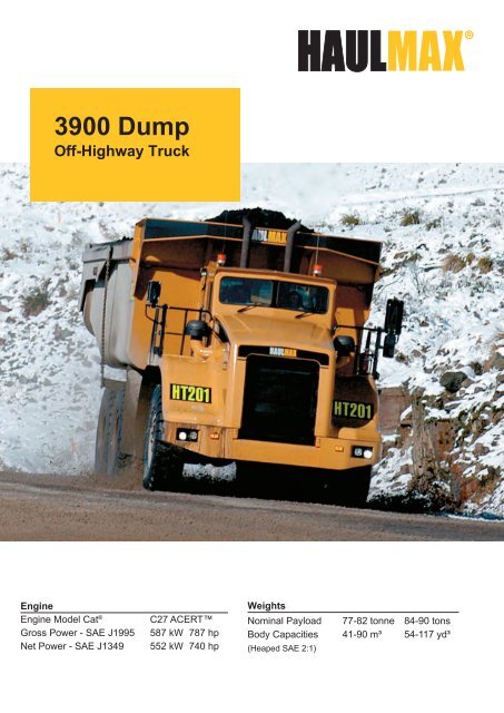 3900 Dump - Haulmax