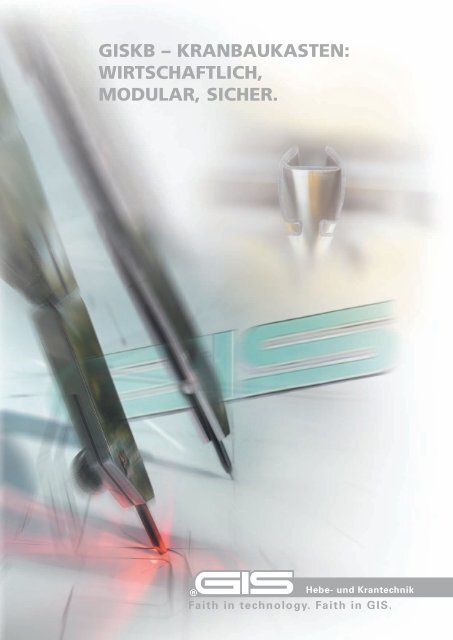 GISKB – KRANBAUKASTEN: WIRTSCHAFTLICH, MODULAR - Gis AG