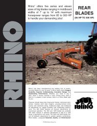 Rear Overhang Limits