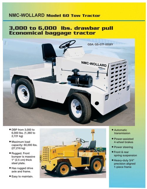 60 Tow Tractor - NMC-WOLLARD, Inc.