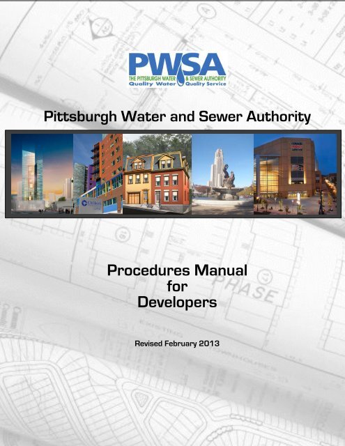 PWSA Procedures Manual for Developers - Pittsburgh Water and ...