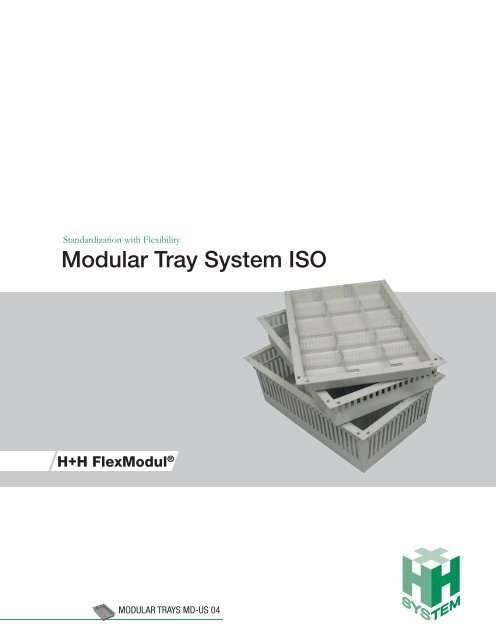 Modular Tray System ISO - H+H SYSTEM, Inc.