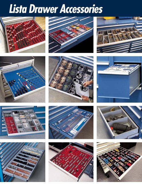 Lista Drawer Accessories - Swiss Instruments Ltd