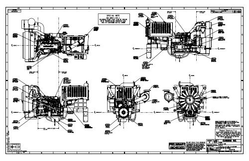 Installation Drawings (ISX12 Workover Rig Package) - Cummins ...