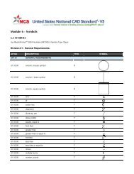United States National CAD Standard, v5 - Uniform Drawing System ...