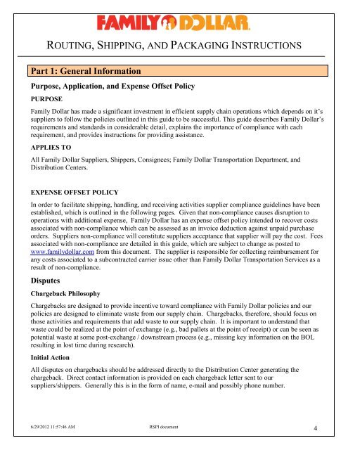 ROUTING, SHIPPING, AND PA