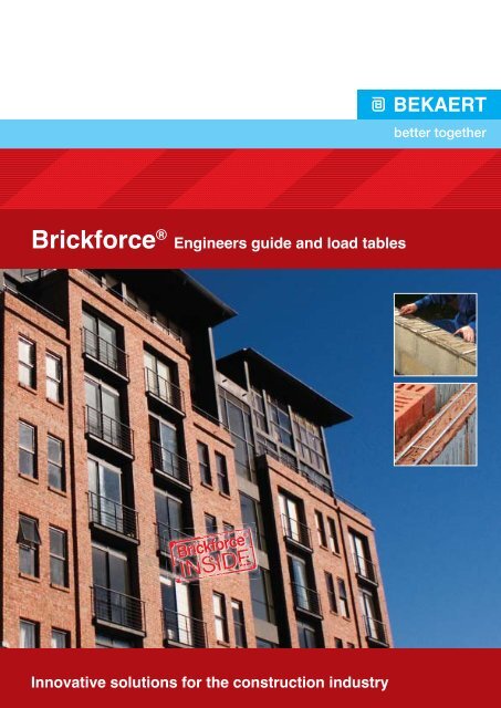 Brickforce® Engineers Guide Load Tables - Bekaert