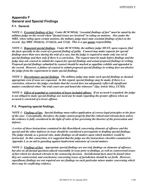 APPENDIX E confinement. T