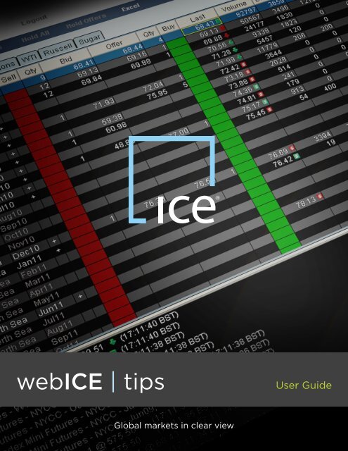 webICE | tips