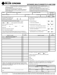 CLAIM FORM - Westfield Mosaic Health Cash Plan Westfield Health