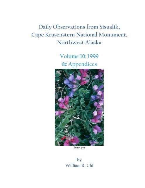 Microsoft Word - 1999 - National Park Service