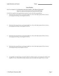 Finding Smiley Lab - The Physics Classroom