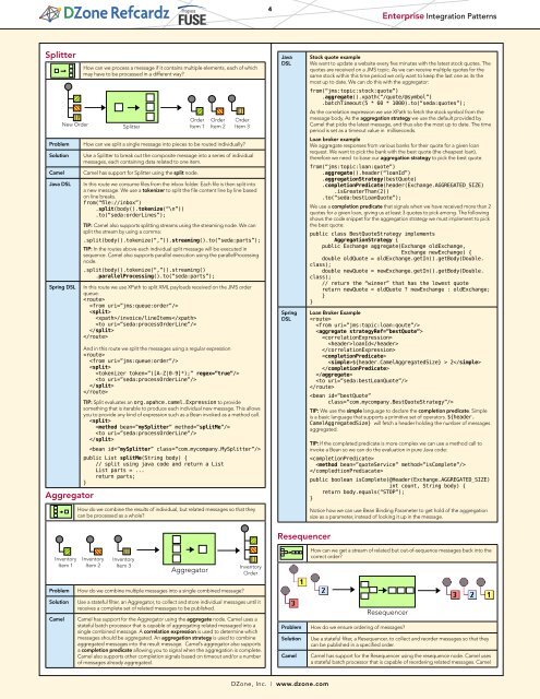 Splitter How can we proce