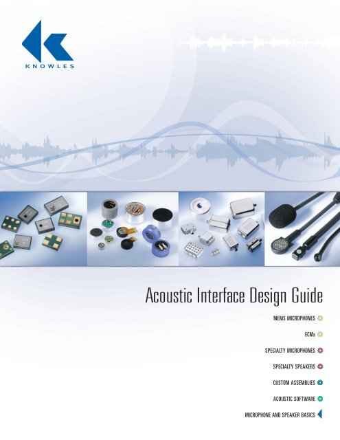Acoustic Interface Design Guide - Knowles