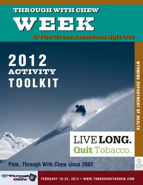 Through with Chew Week Toolkit (pdf)