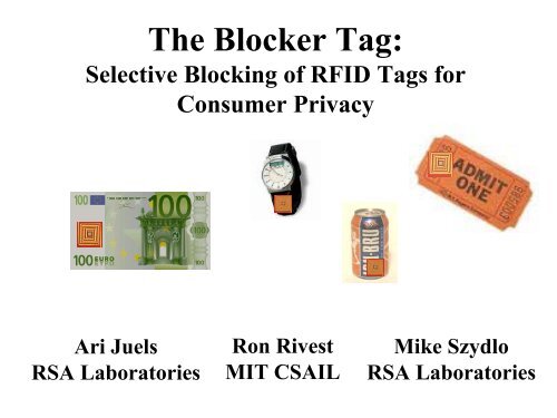 The Blocker Tag: - RSA