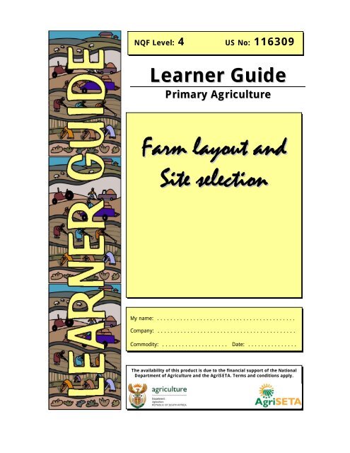 Farm layout and Site selection - AgriSETA