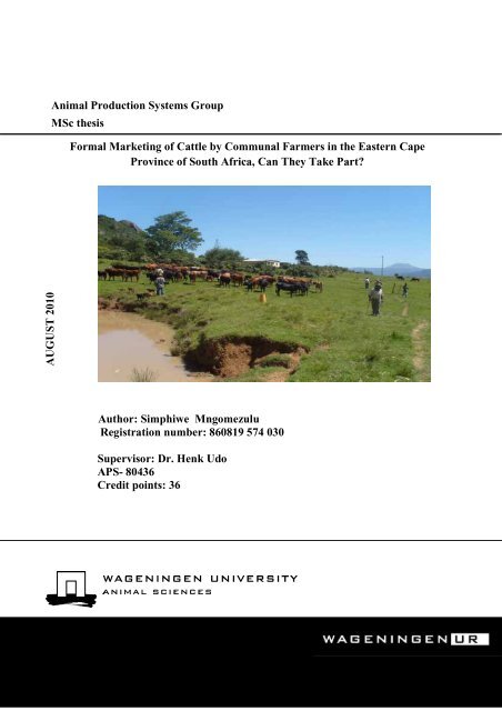 Simphiwe Mngomezulu 2 - International Centre for development ...