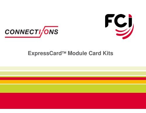 ExpressCard Module Card Kits - Fci