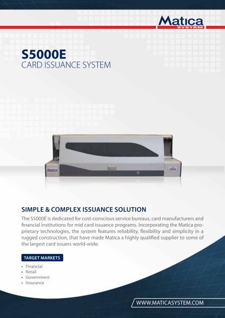 brochure - Matica System